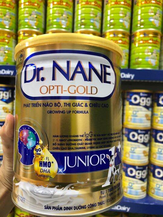 Sữa Dr. Nane Junior 1+ Phát triển não bộ, Thị giác 800g ( Hsd: 9/2024 ...