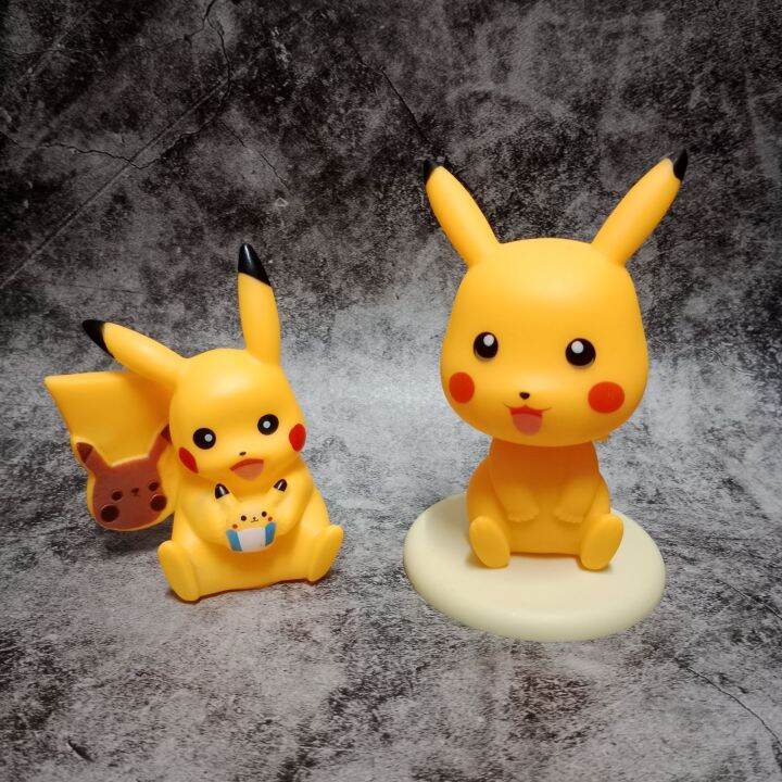 soft Vinyl pikachu#Shaking his head Pikachu#Soft Vinyl Pikachu#cake ...