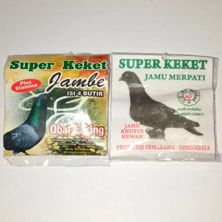 PAKET SUPER KEKET JAMU MERPATI DAN OBAT CACING MERPATI HERBAL | Lazada ...