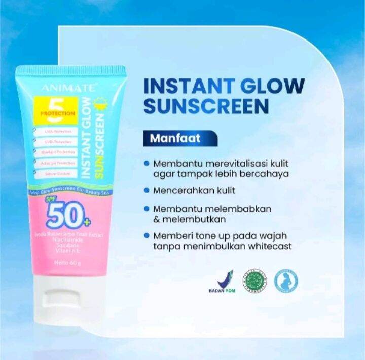 ANIMATE SUNSCREEN SPF 50 | Lazada Indonesia