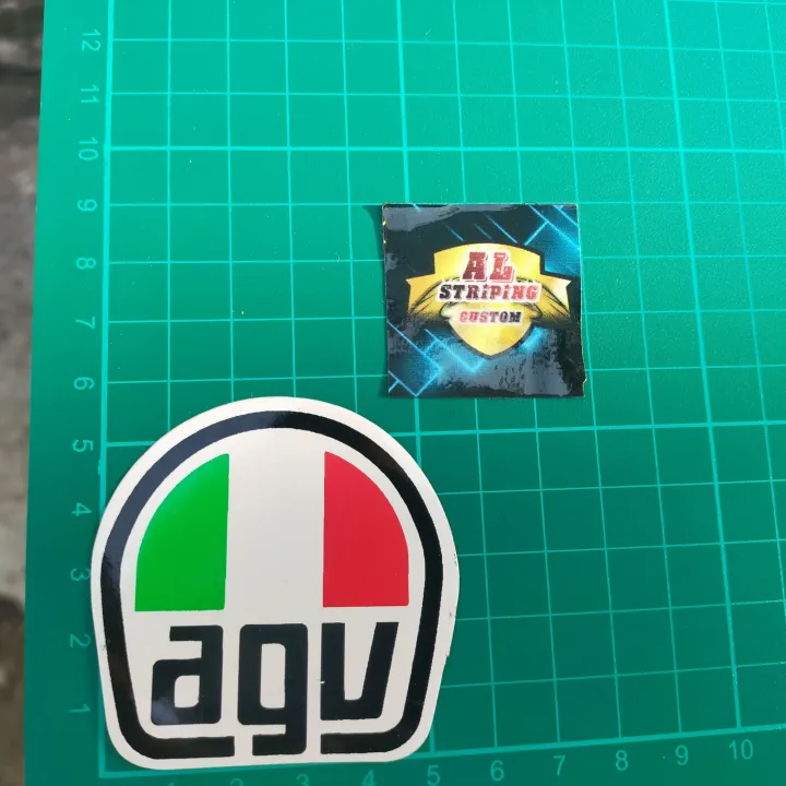 Sticker helm agv | Lazada Indonesia