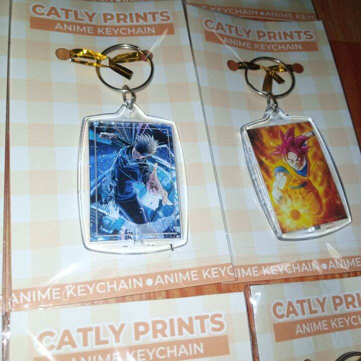 Anime Keychain | One piece | Hunter x hunter | Jujutsu Kaisen | Demon ...