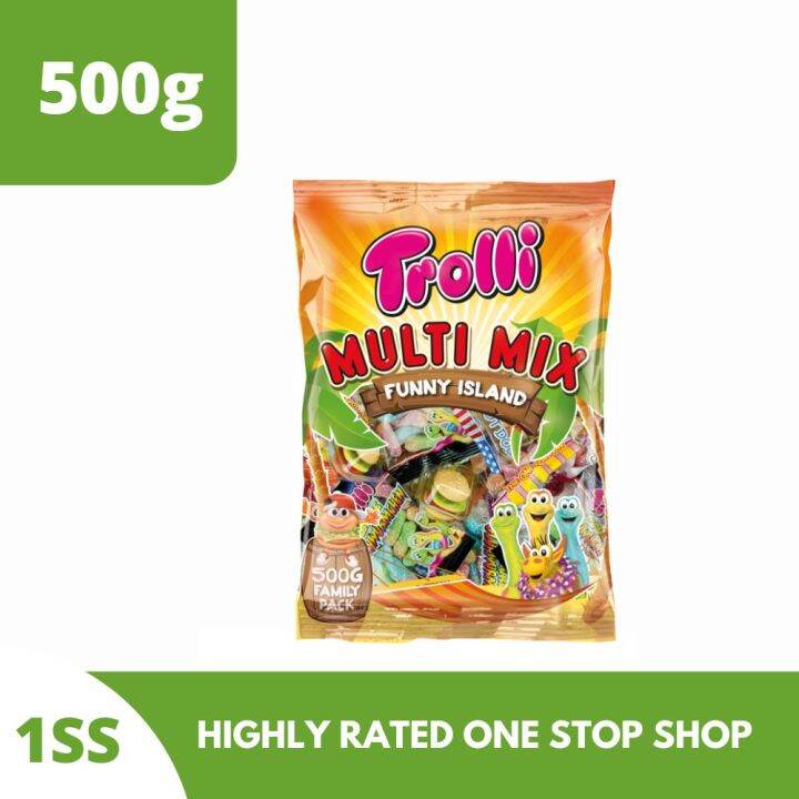 Trolli Multi Mix Funny Island, 500g | Lazada PH