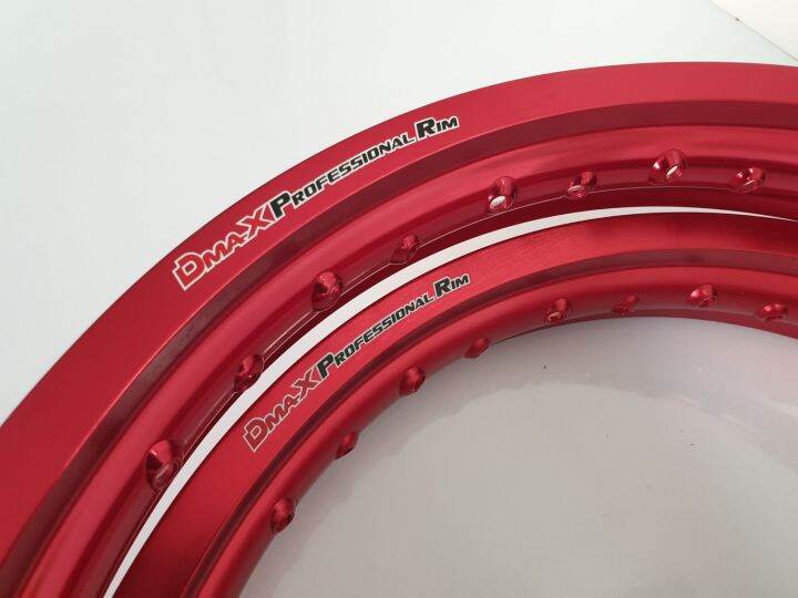 DmaX professional Rim วงล้อ 2.15×17 =2 วง สีแดง ราคาคู่ | Lazada.co.th