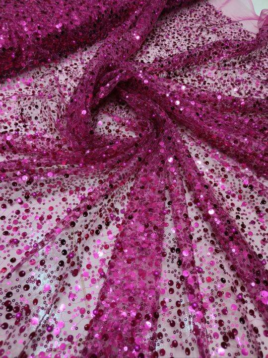 Kain PAYET SEQUIN/PAYET SOROUSKY/SEQUIN/PAYET/BAHAN KEBAYA | Lazada ...