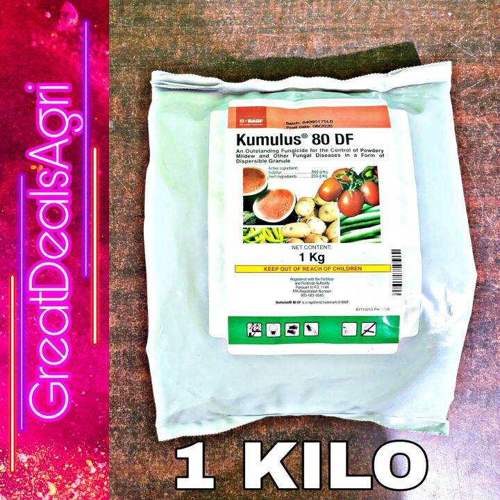 KUMULUS 80 DF SULPHUR BASE FUNGICIDE (KILO) BY BASF | Lazada PH