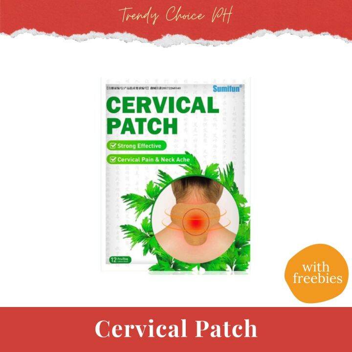 Cervical Neck Patch for Spine Pain Relief, Muscle Strain, and Stiffness ...