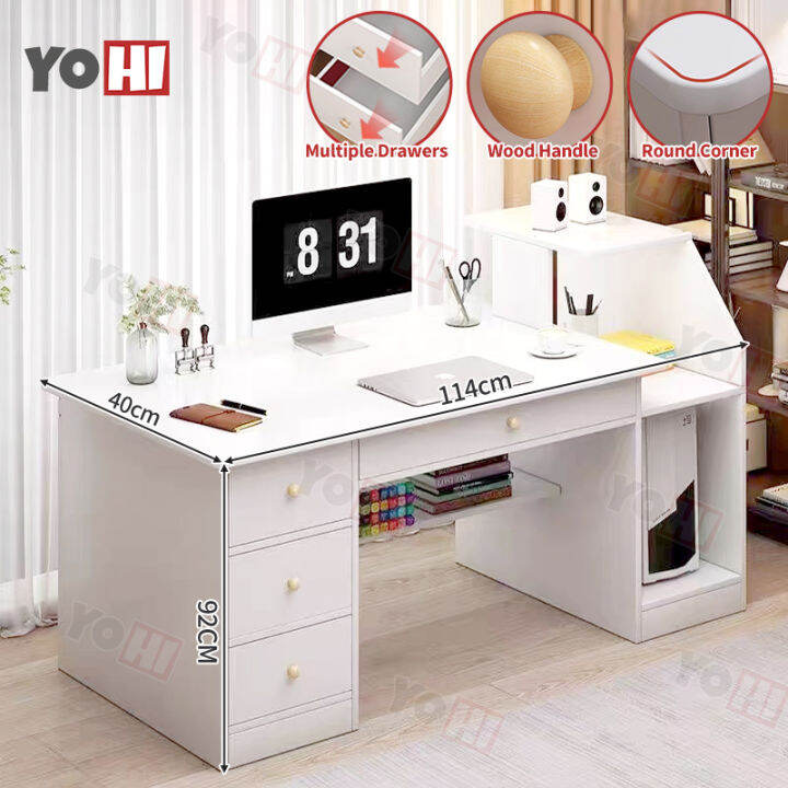 🚀24-Hour Shipping🚀Computer Table For Desktop Study Table Home Office ...