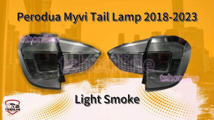 Perodua Myvi 2018-2023 GT Light Bar Tail Lamp/ Myvi tail lamp V2 (Light ...