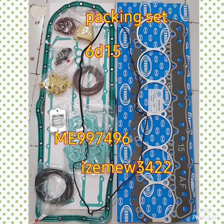 gasket set packing fullset pak set packing set mitsubishi fuso fighter ...