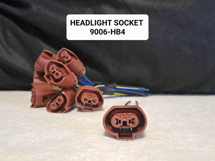 HEADLIGHT SOCKET 9006-HB4 WITH AUTO WIRE HIGH QUALITY | Lazada PH