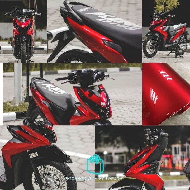 skotlet sticker merah metalic candy skotlet merah metalic skotlet merah ...