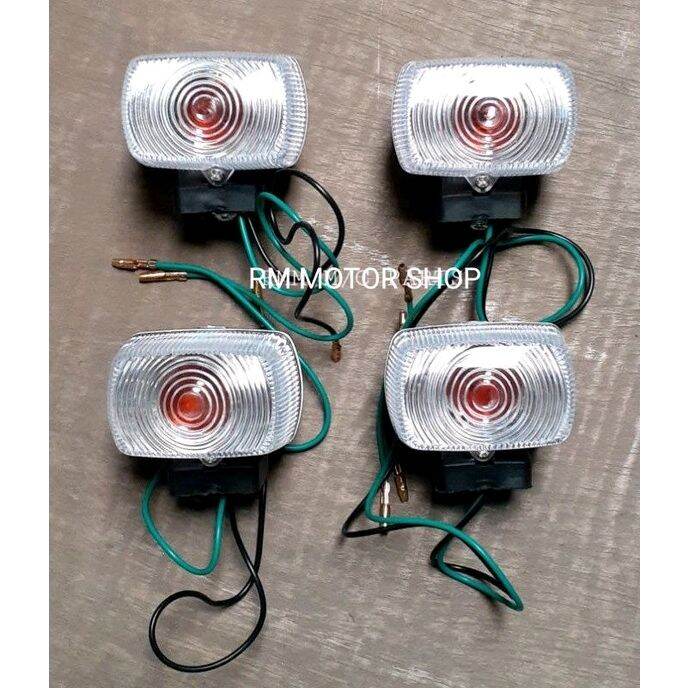 TMX / XR200 / XRM SIGNAL LIGHT / WINKER LAMP ASSY (With Rubber)(4pcs ...
