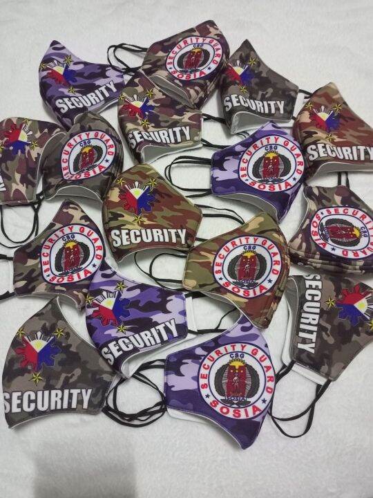 Security Mask Commoflage with Sosia Logo | Lazada PH