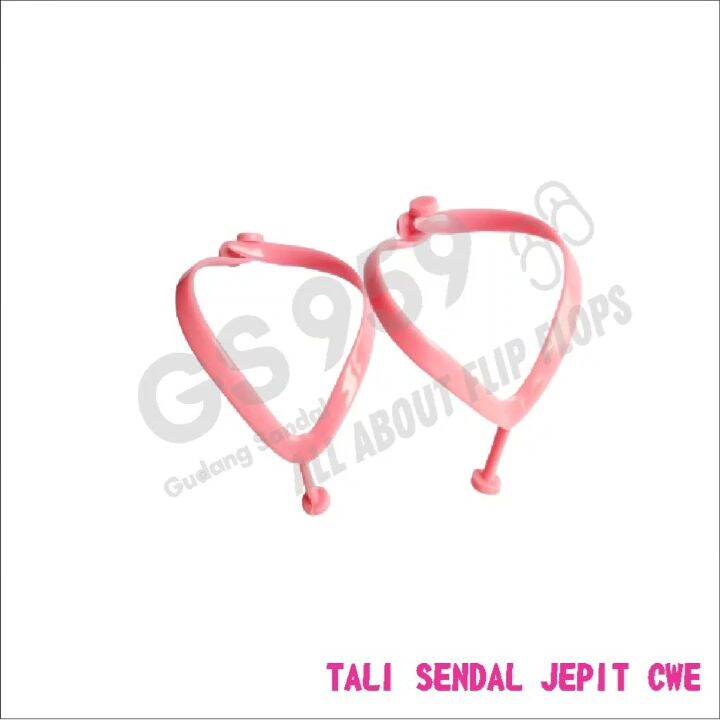 Tali Sendal Jepit Cewek Warna Pink | Lazada Indonesia