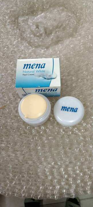 mena pearl facial cream ceam 3gm(blue) | Lazada PH