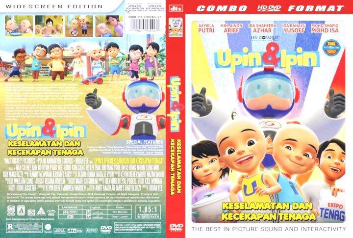 KASET DVD FILM UPIN&IPIN 2023 : KESELAMATAN DAN KECEKAPAN TENAGA ...