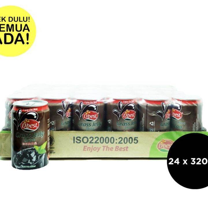 D BEST CINCAU KALENG 320ML / 1 karton / 24 pcs | Lazada Indonesia