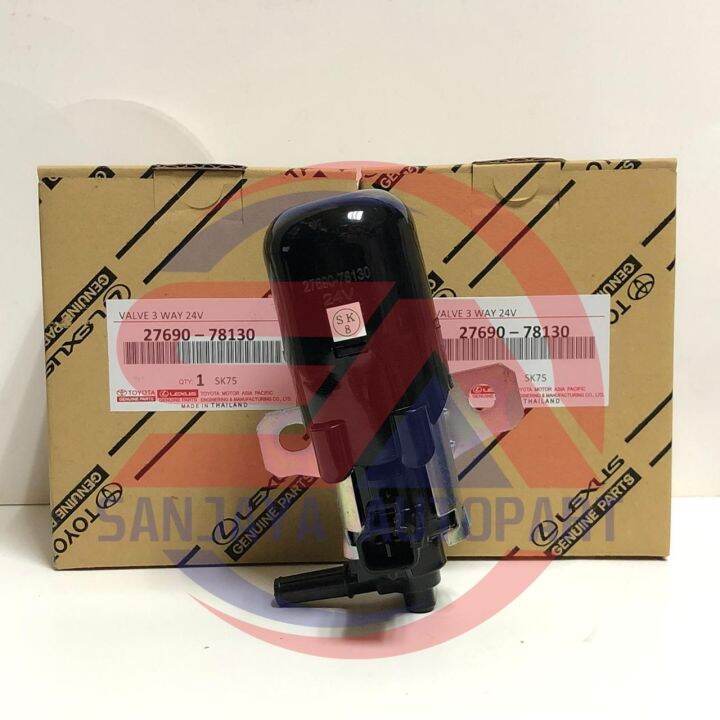 BRAKE VALVE 3 WAY MAGNETIC OTOMATIS BRIK 24V TOYOTA DYNA SAURUS 125HT ...