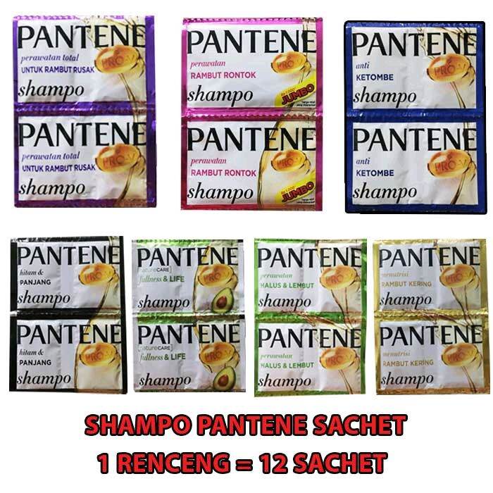 P&G Pantene Shampo Conditioner All Varian Pentin Shampoo Sampo RENCENG ...