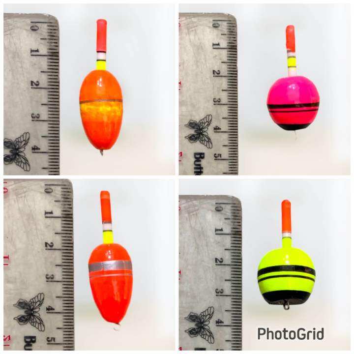 Pelampung pancing bahan kayu model bulat longjong bagian bawah tipe ...