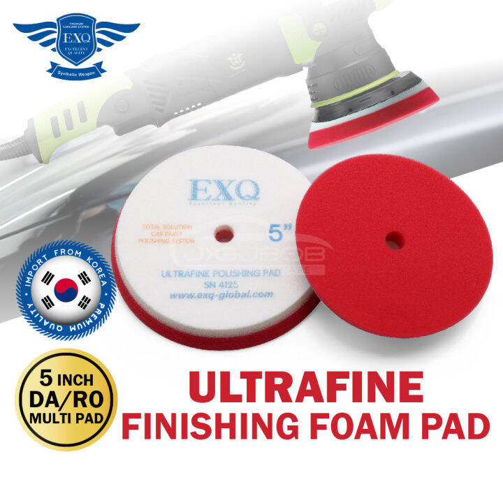 EXQ Ultrafine Finishing Foam Pad 5 Inch [NEW GENERATION] DA/RO Multi ...