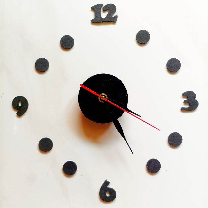JAM DINDING DIY 4 ANGKA | Lazada Indonesia