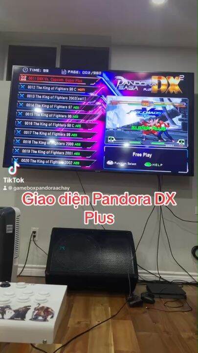 MÁY GAMES THÙNG PANDORA SAGA DX PLUS 9800 GAMES (Main 2D 32GB ) | Lazada.vn