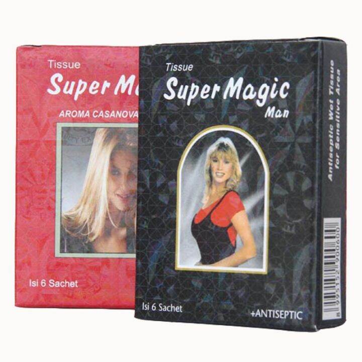 Tissue Super Magic -Tissue Magic power isi 6 sachet.Premium Gold isi 3 ...