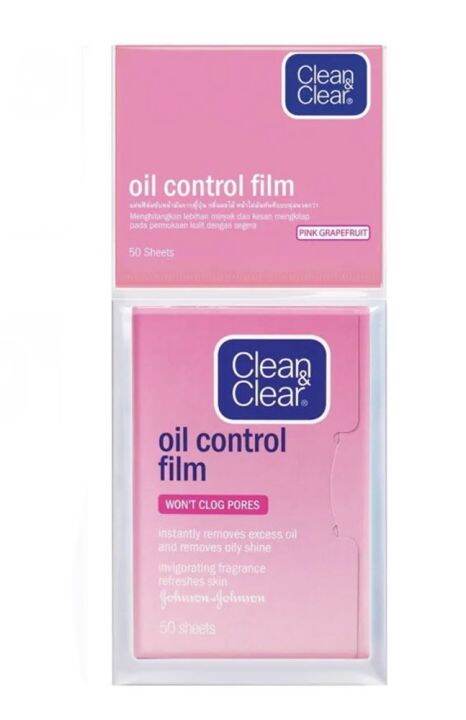 Clean N Clear Oil Control Film 50s | Lazada PH