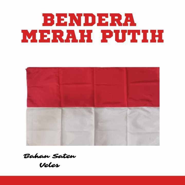 Bendera Merah Putih Berbagai Macam Ukuran | Lazada Indonesia