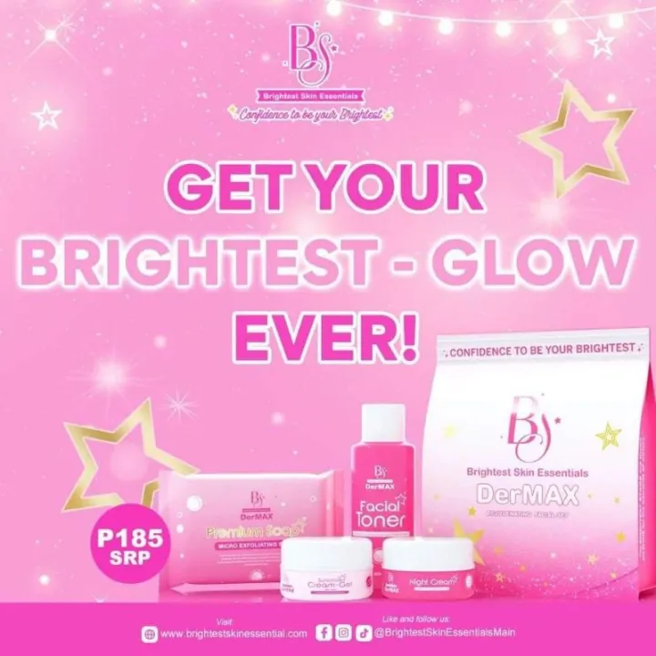 BRIGHTEST Skin Rejuvenating Set DERMAX | Lazada PH