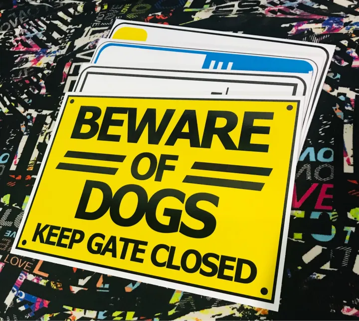 Beware of dogs Signage | Lazada PH