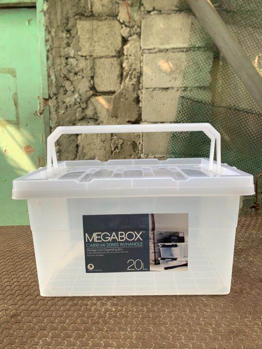 Megabox 20 liters with handle | Lazada PH