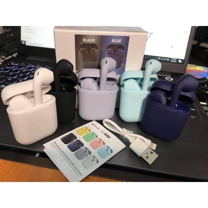 Inpods Bluetooth Earphones 5.0 Macaroon Wireless Inpods Sport Earbuds ...