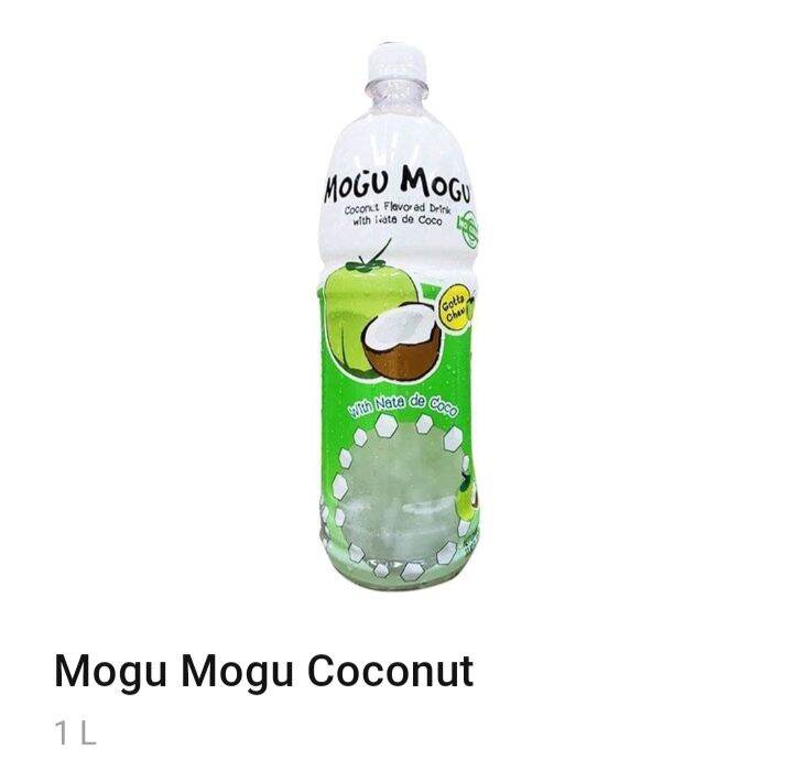 Mogu mogu 1liter First produced in Thailand in 2001, Mogu Mogu comes in ...