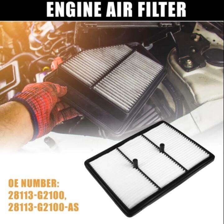 ENGINE AIR FILTER HYUNDAI IONIQ 2017-2023 (28113-G2100) | Lazada