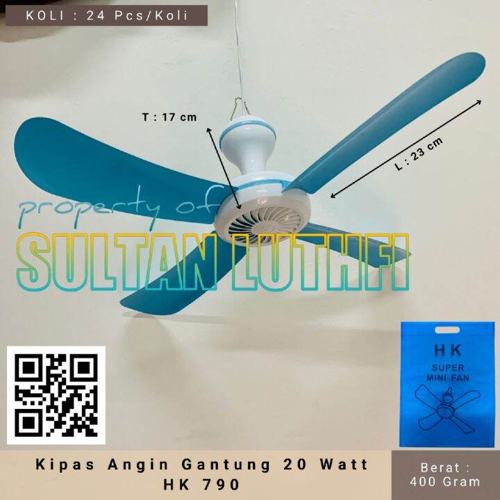 Kipas Angin Gantung 20 Watt HK 790 | Lazada Indonesia