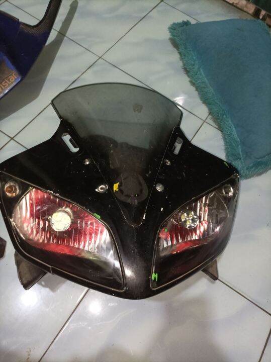 Headlamp lampu depan motor yamaha R15 v2 original bekas | Lazada Indonesia