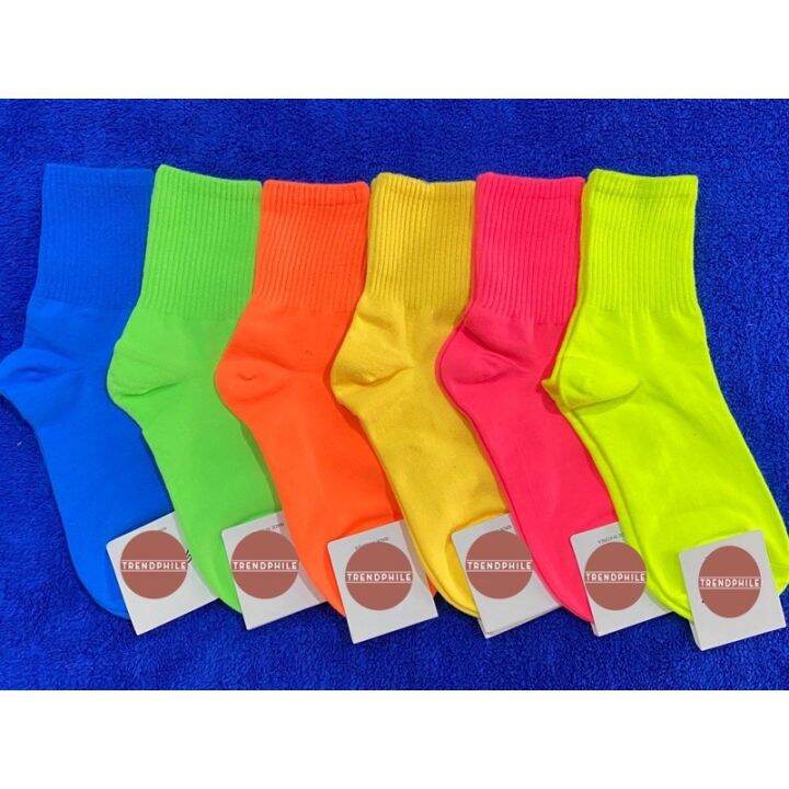 Neon Iconic Socks | Lazada PH