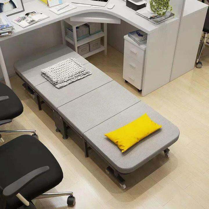 Foldable Four Office Noon Break Bed Folding Bed God Single Bed Portable ...