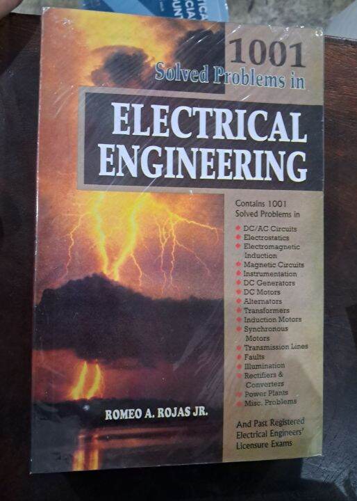 1001 Solved Problem in Electrical Engineering Roxas | Lazada PH