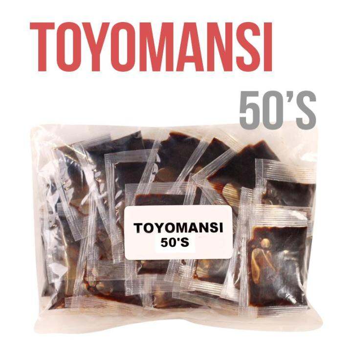 Toyomansi Sachet 50pcs ( soymansi ) | Lazada PH