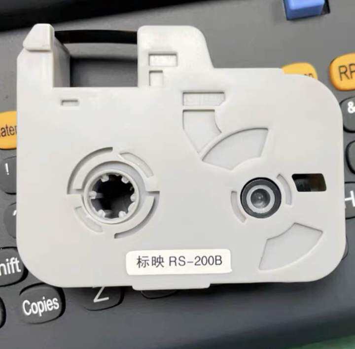 ตลับหมึก RS-200B สำหรับเครื่องพิมพ์ปลอกสายไฟ BIOVIN รุ่น S800E และ ...