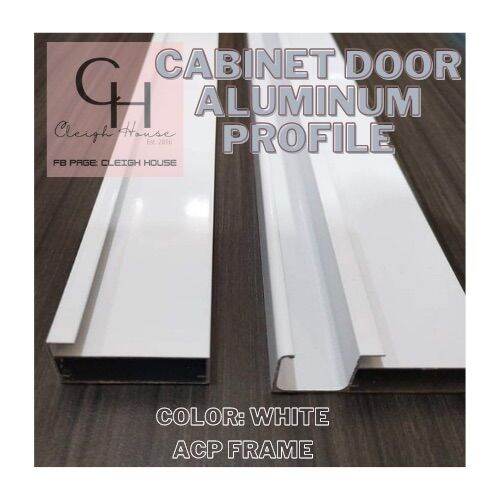 Acp Frames 2pcs-1.5mts cabinet door aluminum section | Lazada PH
