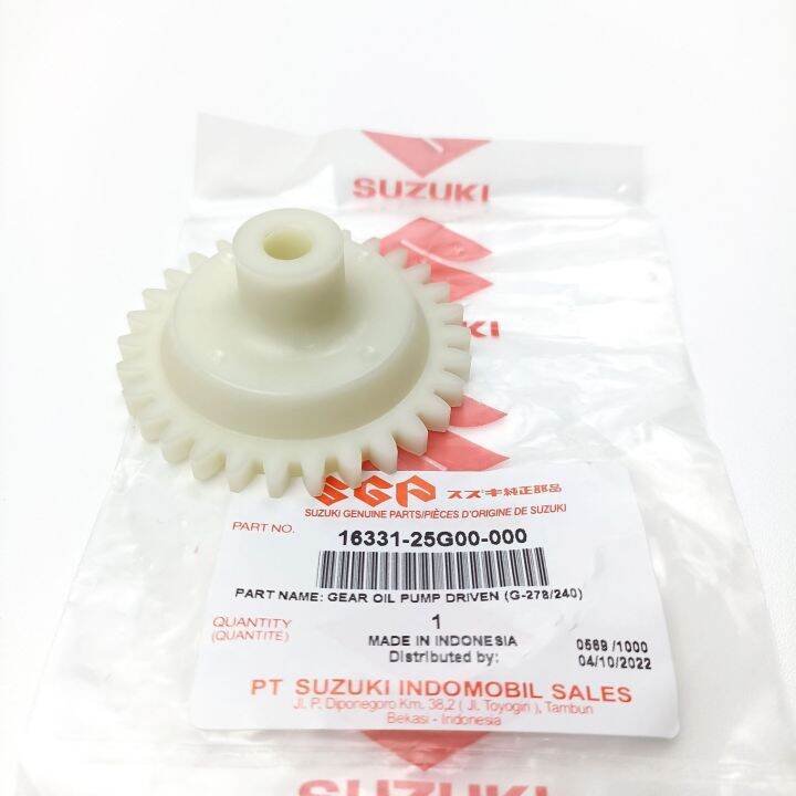 GIGI POMPA OLI - GIGI POMPA OIL SATRIA FU 150 16331-25G00-000 ORIGINAL ...