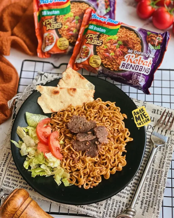 Indomie Goreng Hype Abis Rasa Kebab Rendang 83Gr | Lazada Indonesia