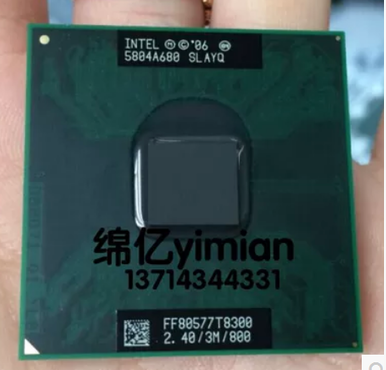 T8300 800G 3M 478 Original Official Version PGA Laptop CPU Pin 965 Gl40 ...