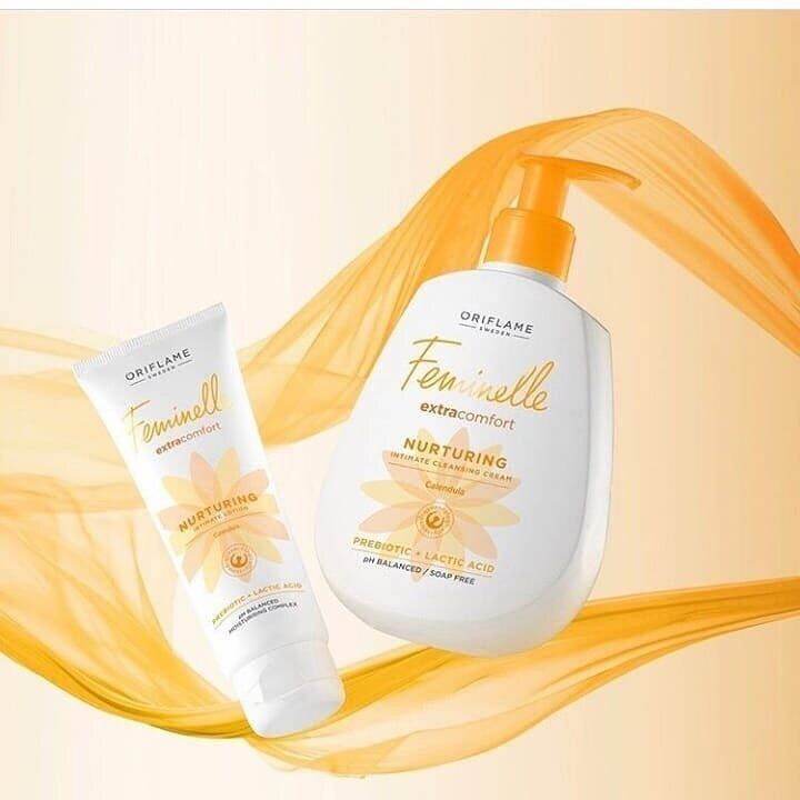Feminelle Extra Comfort Nurturing Intimate Cleansing Cream Calendula ...