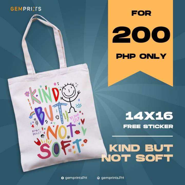 Twice Chaeyoung Kind But Not Soft Canvas Tote Bag | Lazada PH Twice Chaeyoung Kind But Not Soft Canvas Tote Bag | Lazada PH